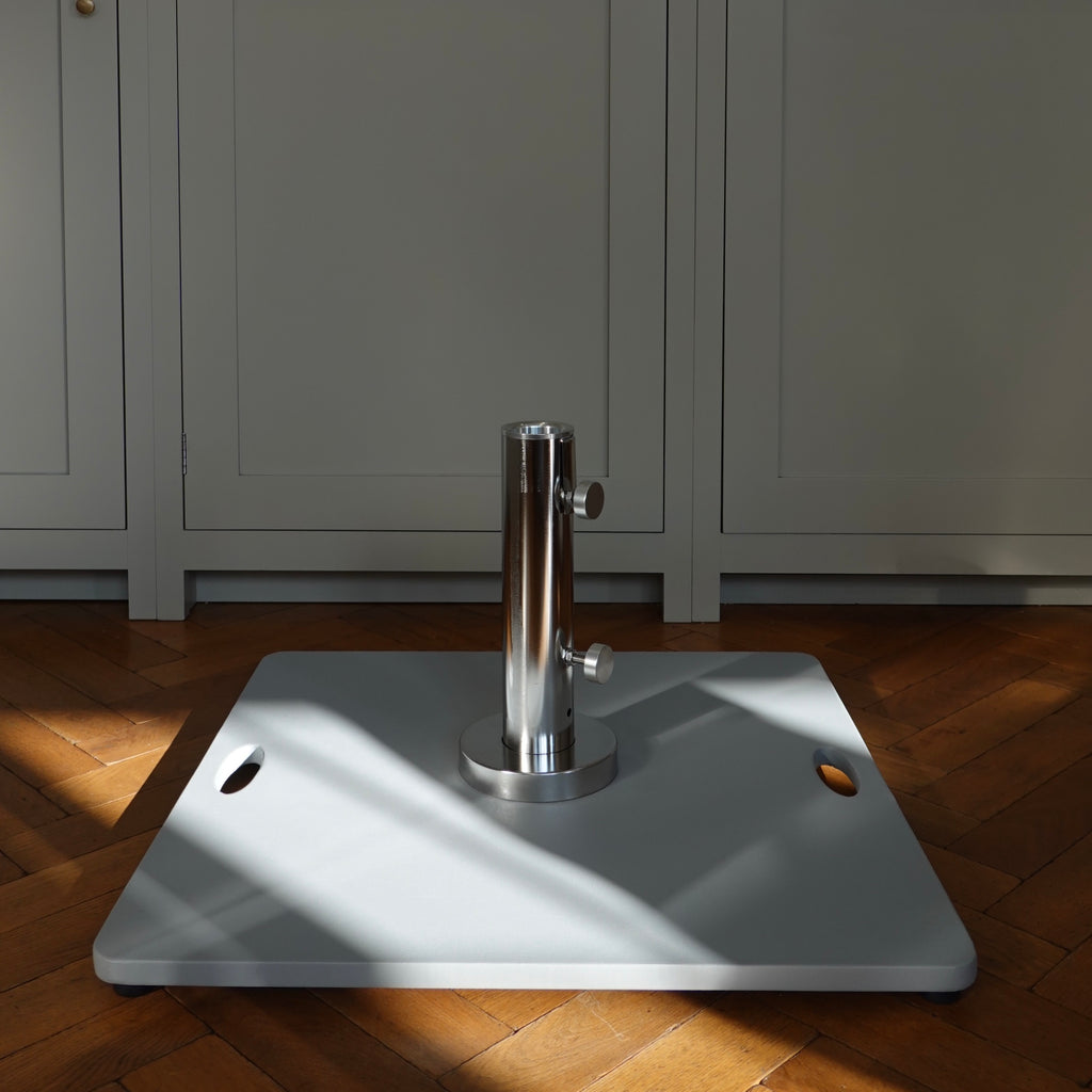 50kg / 70kg steel square parasol base with handles – Plia Parasols